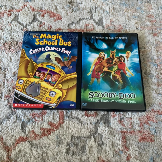 KIDS DVD BUNDLE Scooby Doo Live Action Magic School Bus Creepy Crawly ...