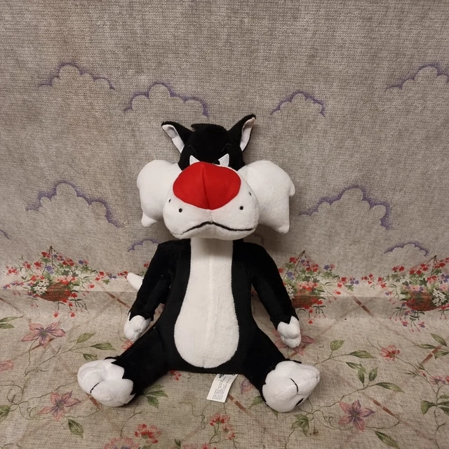 LOONEY TUNES SYLVESTER Plush Soft Toy Teddy Warner Bros 12 Inch Cat ...