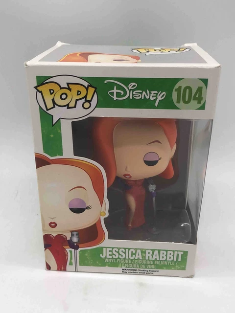 FUNKO POP! DISNEY Who Framed Roger Rabbit? Jessica Rabbit #104 Vinyl ...