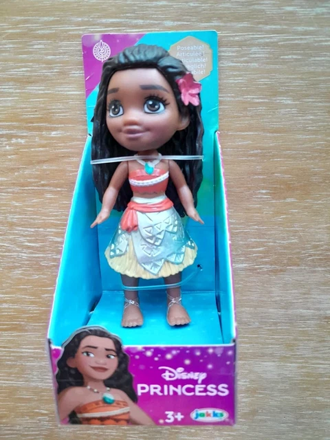 DISNEY PRINCESS NEW 2024 Moana 3 Inch Mini Doll Poseable £13.99 ...