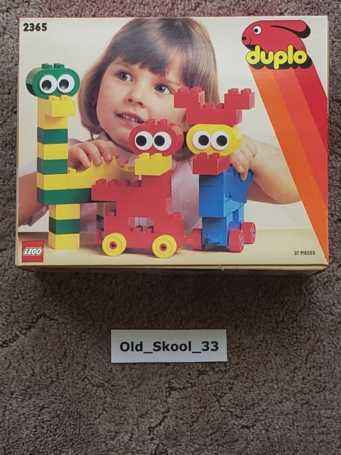 LEGO 2365 DUPLO Basic Set Safari 1983 Vintage - NEW / SEALED! $600.33 ...