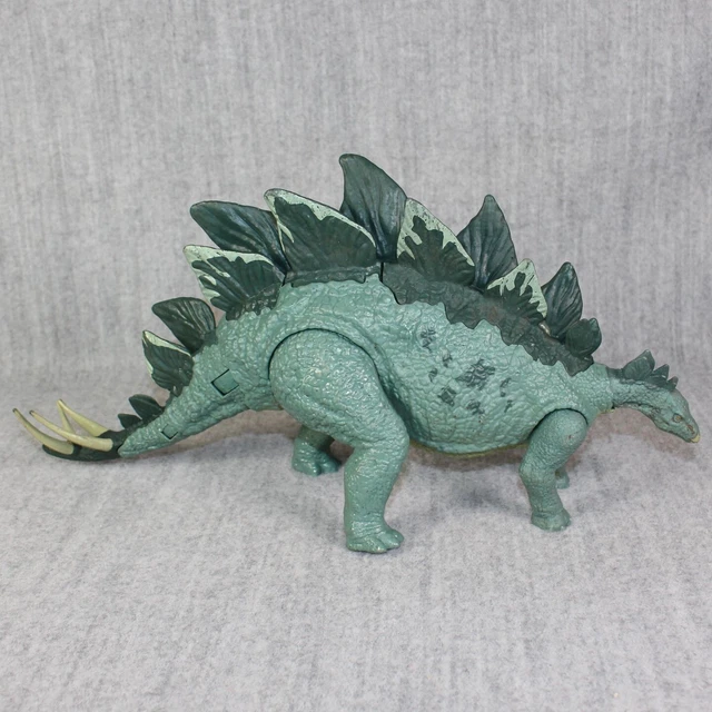 JURASSIC WORLD MATTEL Stegosaurus Figure Fallen Kingdom Action Attack ...