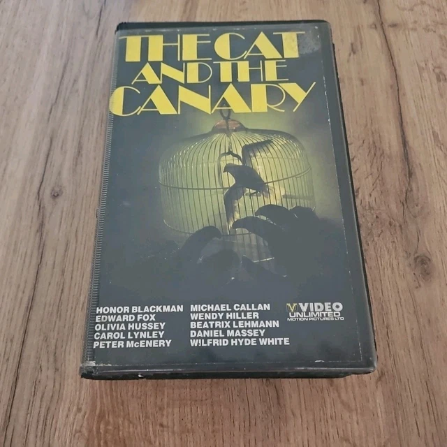 THE CAT AND The Canary VHS (Rare Pre Cert On Video Unlimited) £29.94 ...