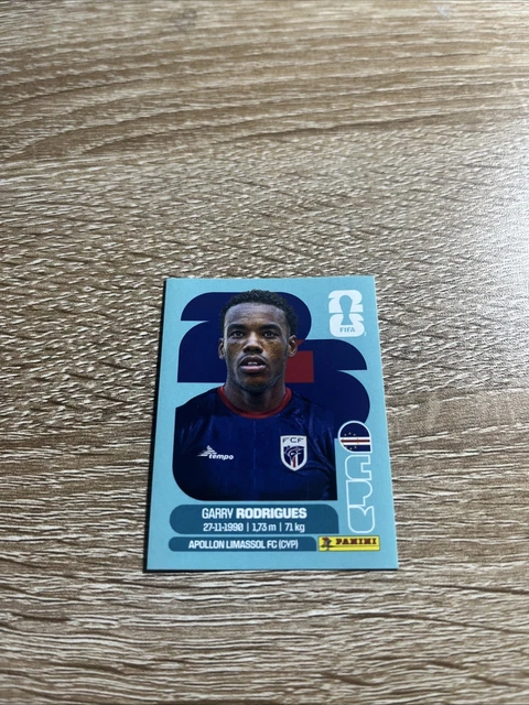 PANINI FIFA WORLD Cup 2026 Sticker CPV 15 Cape Verde Garry Rodrigues £1 ...