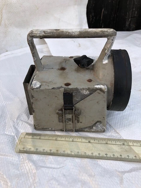VINTAGE BRITISH RAIL BARDIC RAILWAY's SIGNALLING TORCH LAMP untested ...