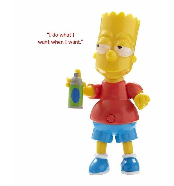 THE SIMPSONS BART Talking Figure £18.35 - PicClick UK