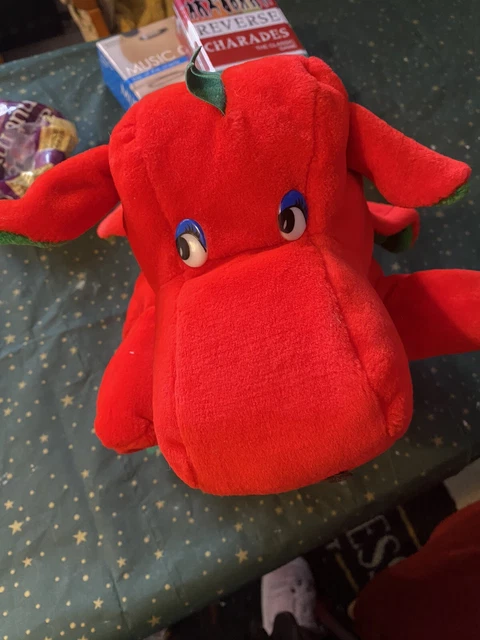 VINTAGE WELSH DRAGON soft toy Sinda Brand Dragon Teddy Fluffy £4.99 ...