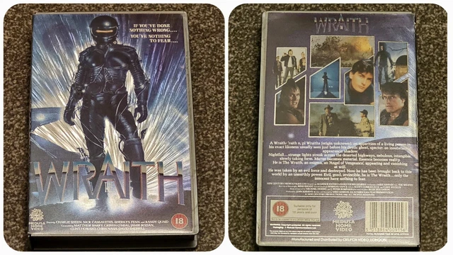 RARE VINTAGE 80'S The Wraith VHS film - Pre-owned- Big Box £34.00 ...