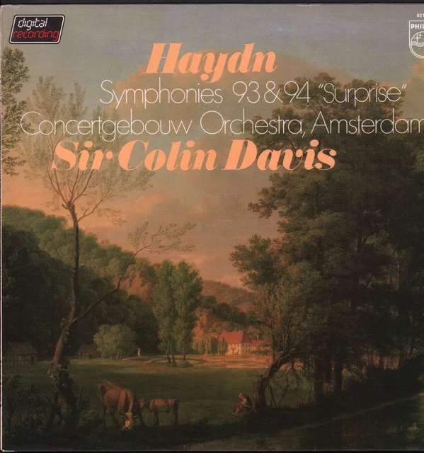 6514192 COLIN DAVIS / Concertgebouw Orchestra, Amsterdam Haydn ...