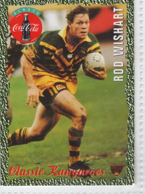 AUSTRALIAN COCA-COLA RUGBY League Card 1995 Rod Wishart £2.64 - PicClick UK