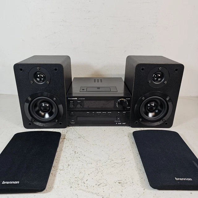 PANASONIC SA-PMX7DB MICRO Bookshelf Hi-Fi Stereo System With Brennon ...