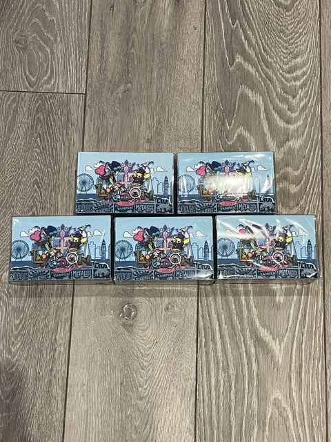 POKÉMON 2022 LONDON World Championships Exclusive Double Deck Boxes x5 ...