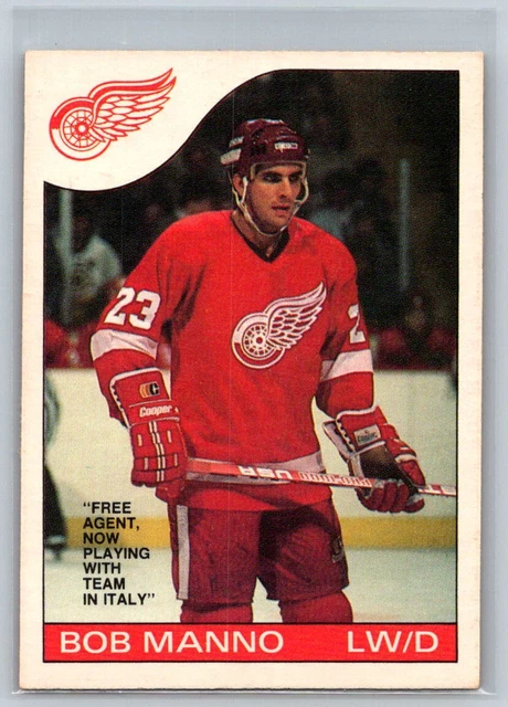 1985 O-PEE-CHEE #134 Bob Manno Detroit Red Wings EUR 2,21 - PicClick FR