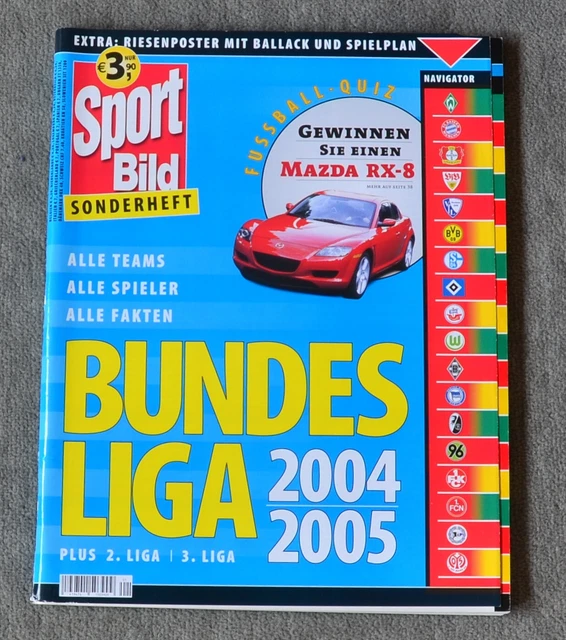 SPORT BILD SONDERHEFT Bundesliga 2004/2005 EUR 1,00 - PicClick DE