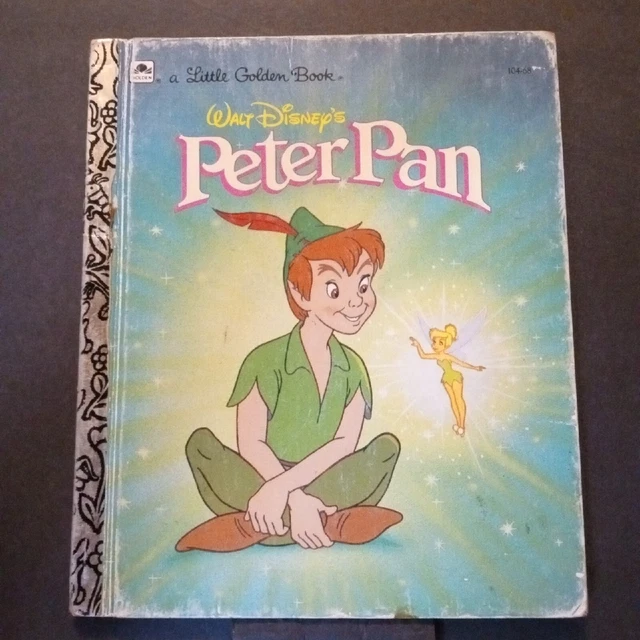 VINTAGE A LITTLE Golden Book: Walt Disney's Peter Pan 1989 $3.03 - PicClick