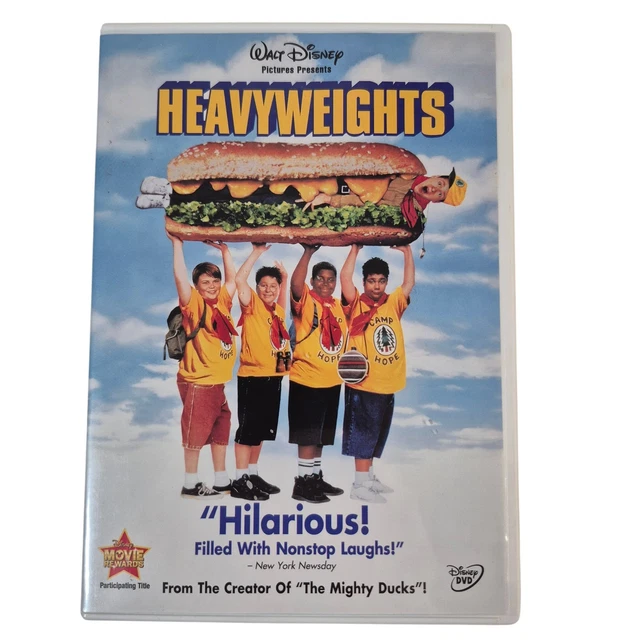 HEAVYWEIGHTS DVD DISNEY Comedy With Insert Ben Stiller Camp Movie £10. ...