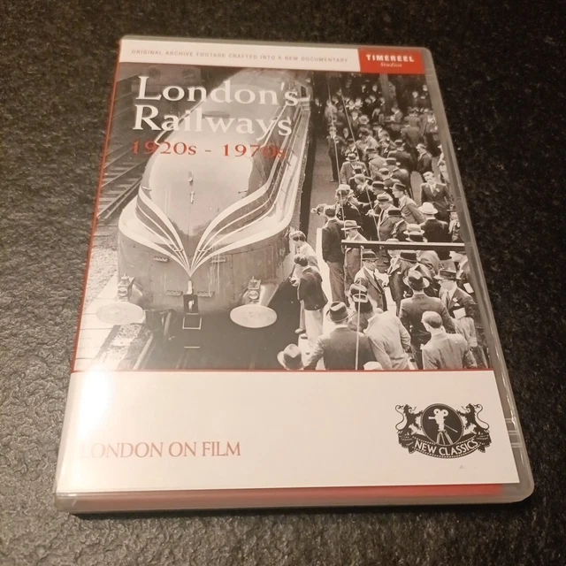 LONDON'S RAILWAYS 1920S - 1970s ~ Railway DVD ~ TimeReel Studios £1.50 ...