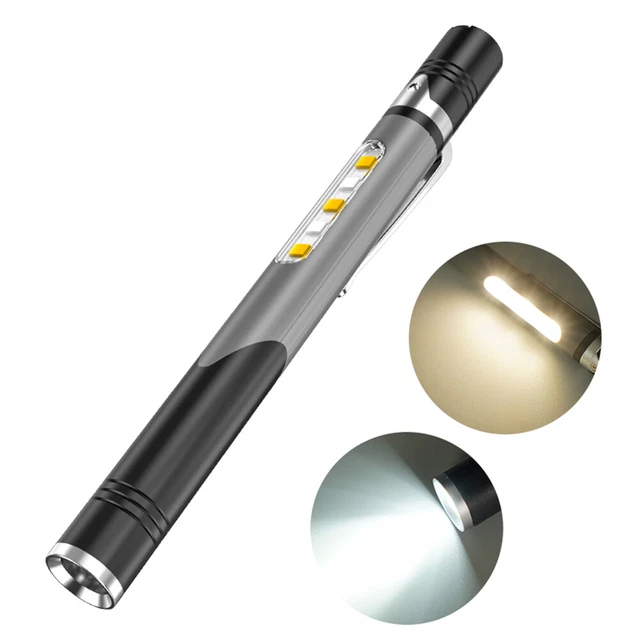MEDICAL FLASHLIGHT PORTABLE First Aid Pen Light Torch for Doctor Nurse ...