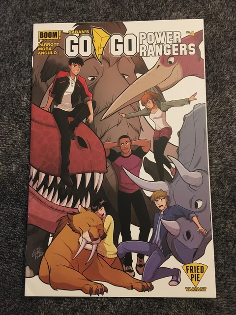 GO GO POWER RANGERS #4 Rare Fried Pie Variant by Gurihiru Boom! 2017 ...