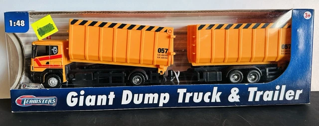 TEAMSTERS SCANIA CAB And Trailer Hooklift Type Skip Containers 1:48 ...