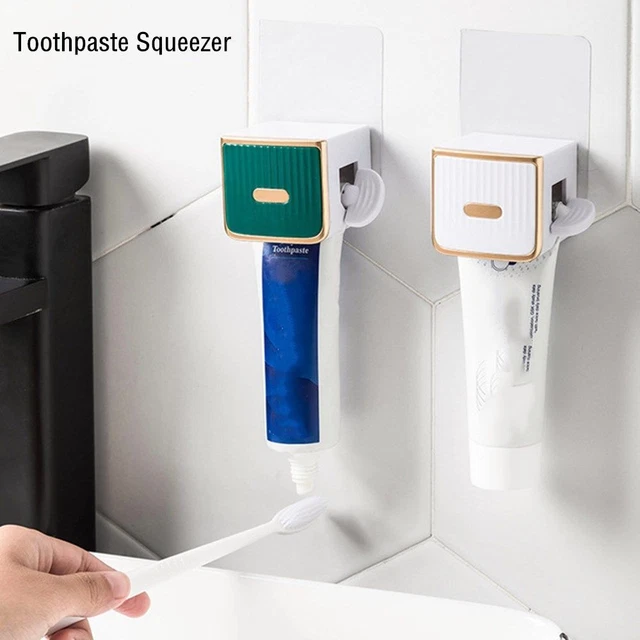 SQUEEZER MANUAL SQUEEZED Toothpaste Clip-on Toothpaste Tube Dispenser ...