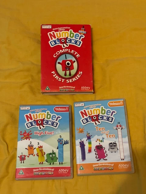 NUMBER BLOCKS: COMPLETE First Series (DVD Box Set, 2018) Region 2, RARE ...
