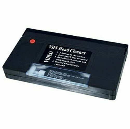 BRAND NEW VIDEO VHS Cassette Recorder Tape Head Cleaner System with ...