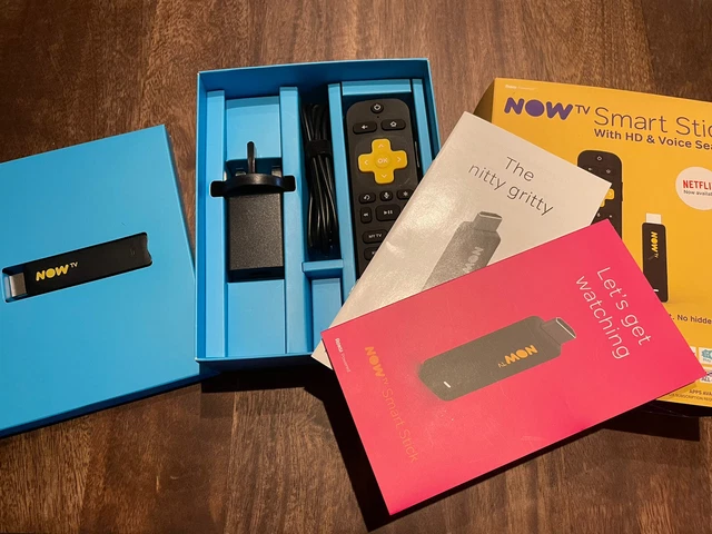 NOW TV SMART Stick. With Remote. Fully Working. £29.99 - PicClick UK