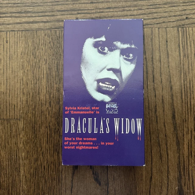 DRACULA'S WIDOW VHS, 1988 Sylvia Kristel Horror - Tested £9.12 ...