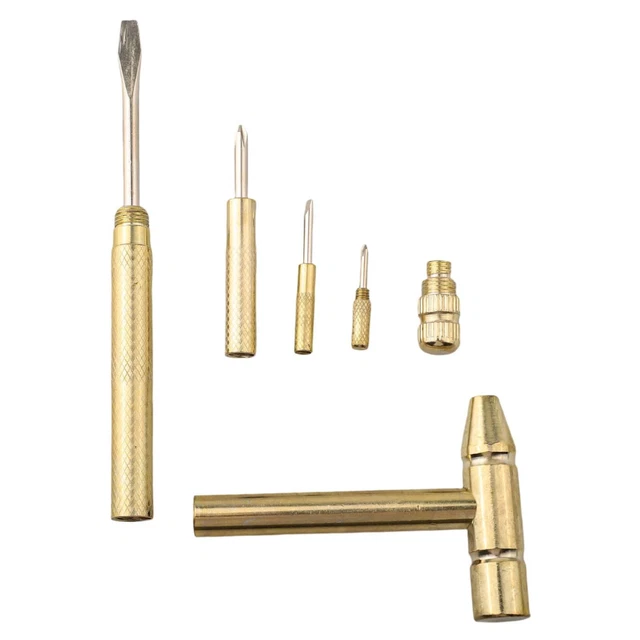 OUTIL À MAIN outil à marteau en laiton facile à transporter poignée ...