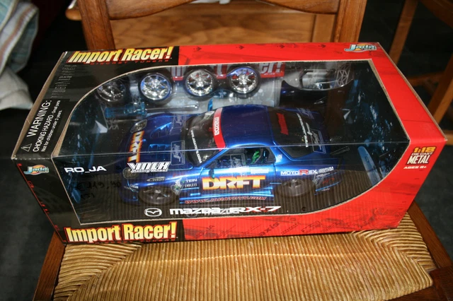 MAZDA RX7 IMPORT racer jada toys 1/18 neuve parfait état EUR 130,00 ...