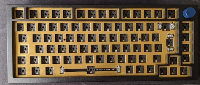GMMK PRO MECHANICAL Keyboard ISO layout Black Slate - BARE - Plus ...