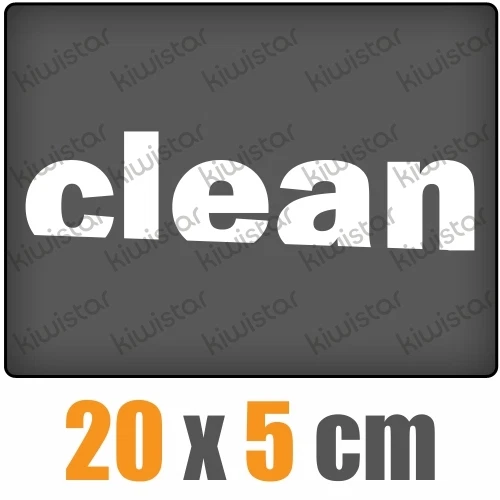 CLEAN CSF0596 20 X 6 CM Jdm Sticker Autocollant EUR 3,17 - PicClick FR