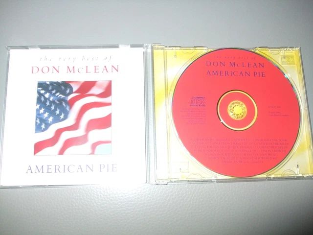 DON MCLEAN - American Pie - Very Best Of (CD) 18 Greatest Hits - Nr ...