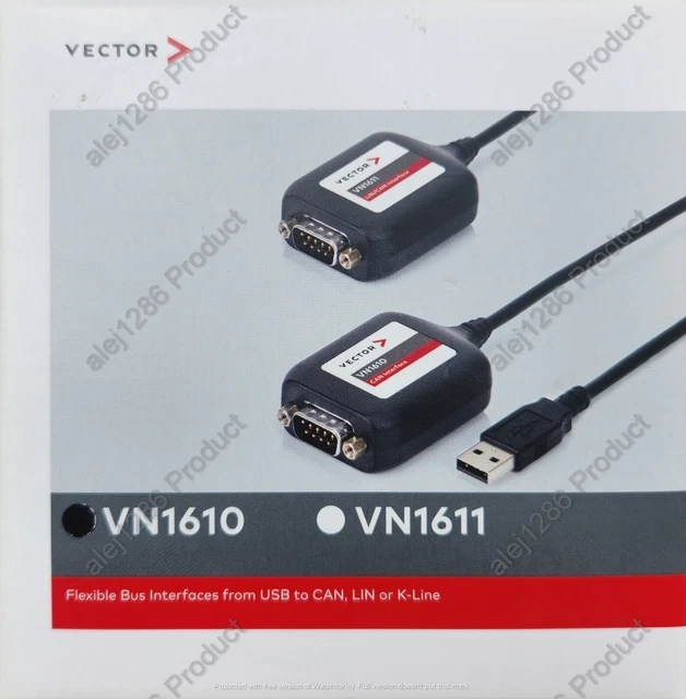FLEXIBLE BUS INTERFACES from USB to CAN,LIN or K-Line (vn1600 family ...