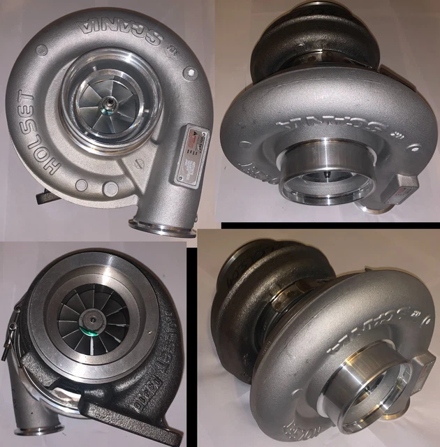 HOLSET HX52 10CM, rare 800bhp+ capable quick spool twin scroll T4 ...