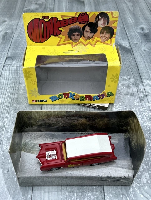 CORGI THE MONKEES Monkeemobile Red 1:43 Diecast Model Car 2001 Boxed ...