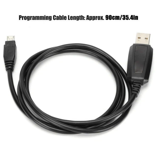 WALKIE TALKIE PROGRAMMING Cable USB Write Frequency Line For BF‑T1 B ...