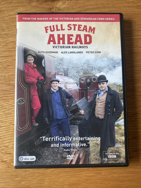 FULL STEAM AHEAD Victorian Railways DVD 2 Disc Set Ruth Goodman £0.99 ...