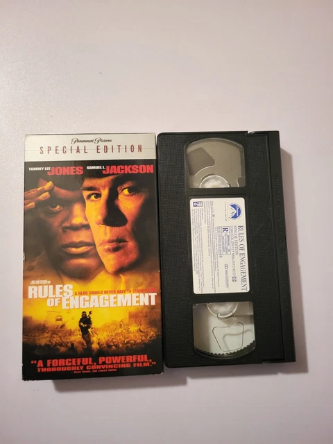 - RULES OF Engagement VHS 2000 Tommy Lee Jones Samuel Jackson (GC ...