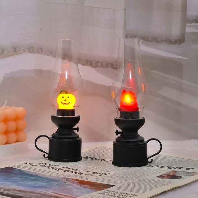 HOWL'S MOVING CASTLE Calcifer Night Light With Handle Desktop Lamp ...