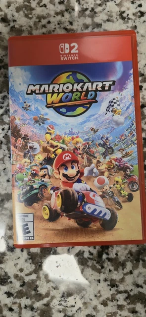 MARIO KART WORLD - Nintendo Switch 2 physical game with case $91.68 ...