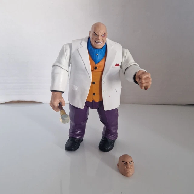 MARVEL LEGENDS KINGPIN megafig Retro Vhs Spider-man Animated Figure £70 ...