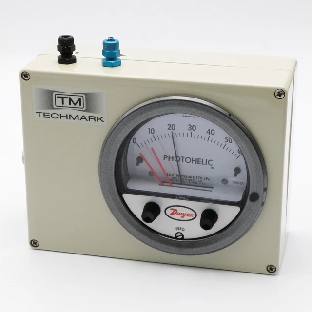 TECHMARK TM 300MR-60PA Differenzdruckmesser 24VDC EUR 110,00 - PicClick DE