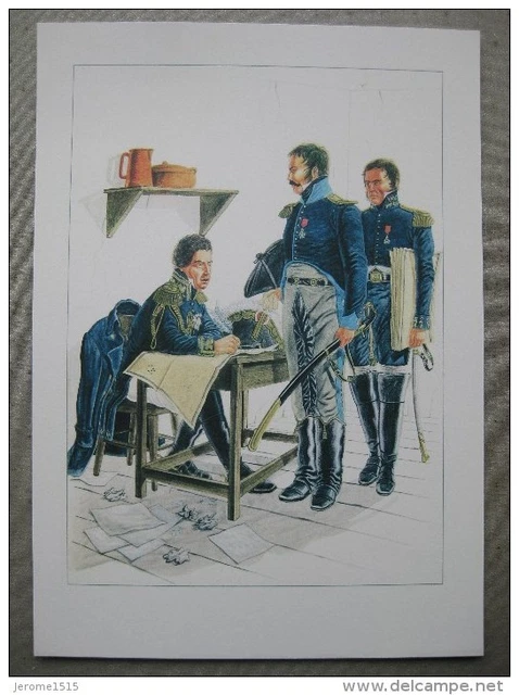 MARÉCHAL BERTHIER ET son aide de camp et un adjudant commandant EUR 6 ...