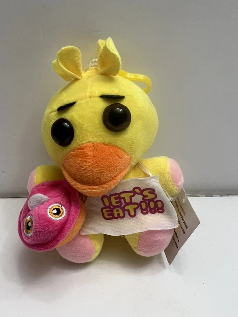 FUNKO FNAF CHICA Five Nights At Freddy's Stuffed Plush Let's Eat Bib ...