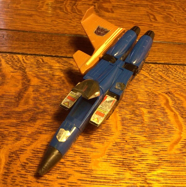 HASBRO TAKARA G1 1980 1983 Transformers Thundercracker Jet Thrust Japan ...