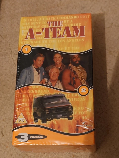 THE A-TEAM, Triple Pack, 9 Episodes (VHS, 2003) £7.77 - PicClick UK