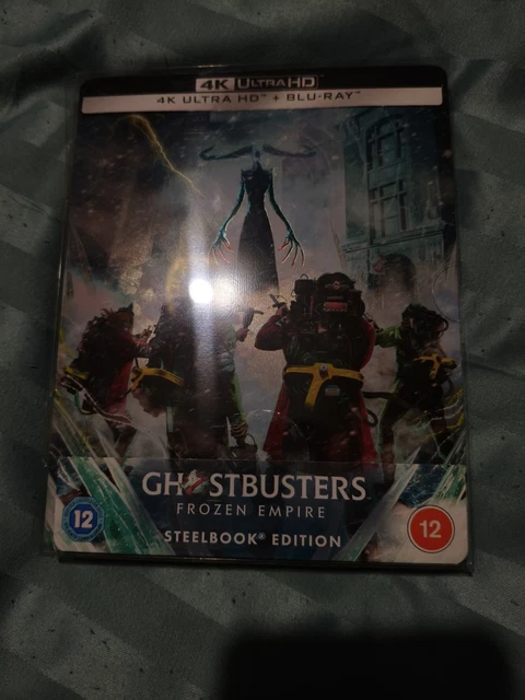 GHOSTBUSTERS:FROZEN EMPIRE 4K Ultra UHD & Blu Ray Steelbook HMV Exclusive £17.21 - PicClick UK