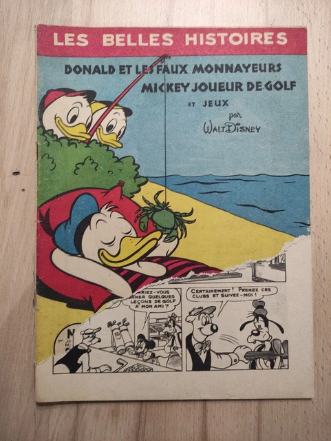 LES BELLES HISTOIRES WALT DISNEY -Série 2- n°54-DONALD et les faux ...